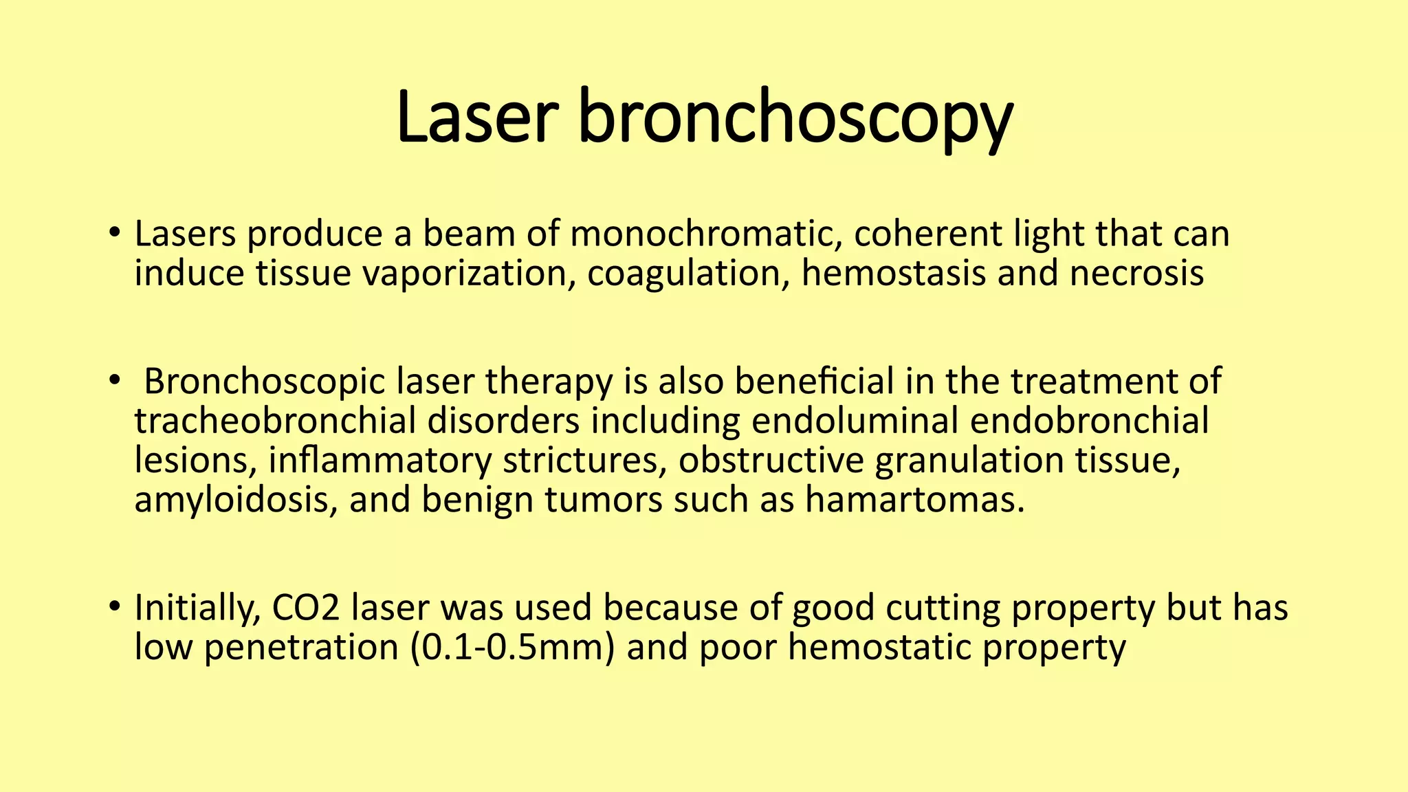 Tracheobronchial tree anatomy and bronchoscopy | PPTX