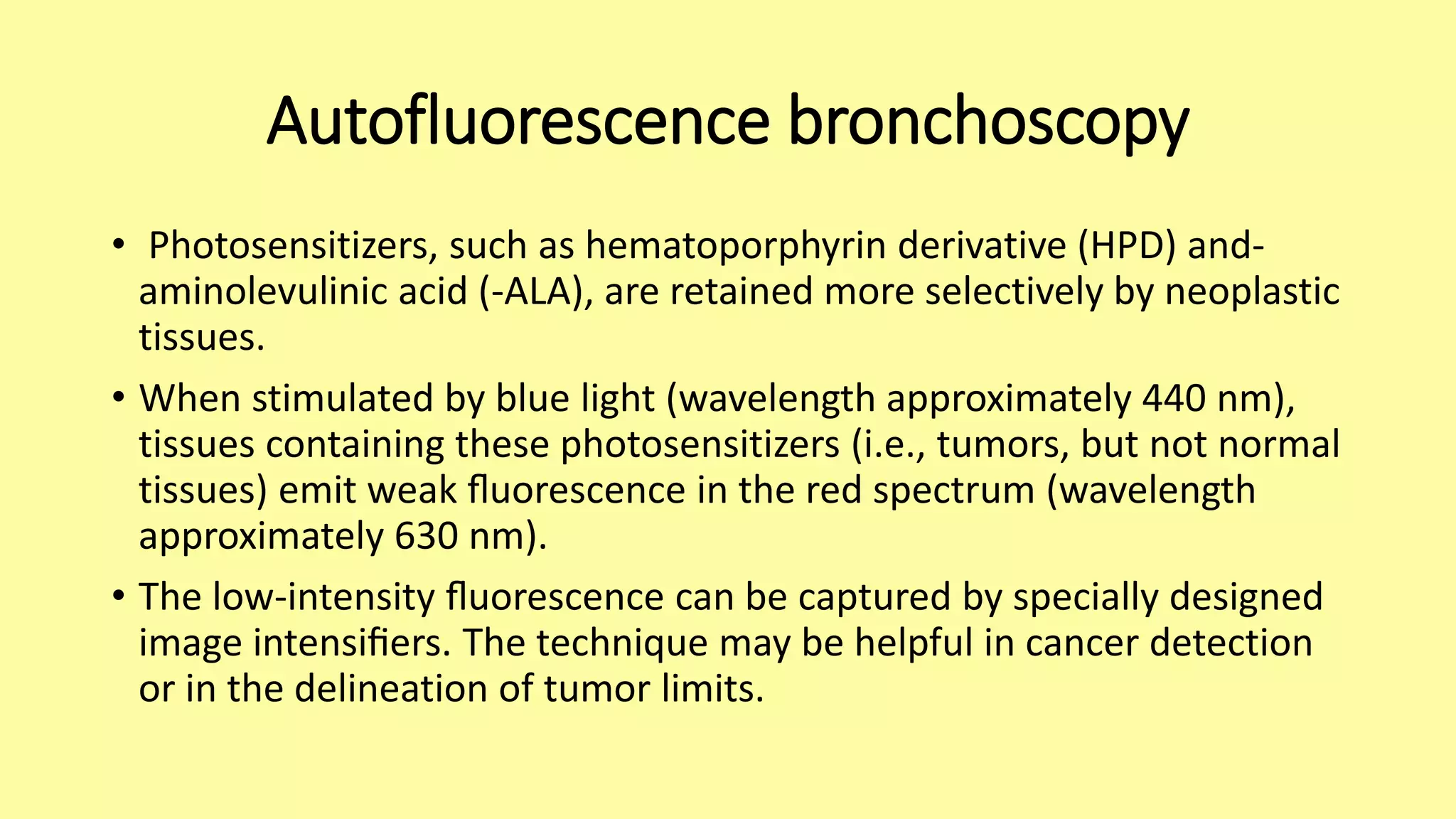 Tracheobronchial tree anatomy and bronchoscopy | PPTX