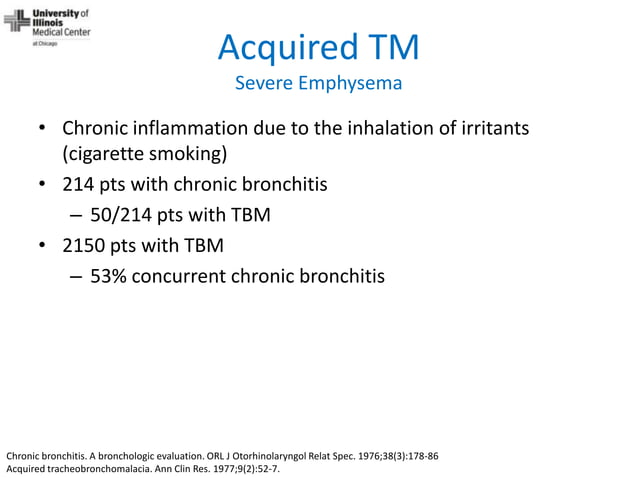 Dynamic Central Airway Obstruction: Tracheomalacia ...