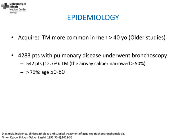 Dynamic Central Airway Obstruction: Tracheomalacia ...