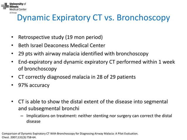 Dynamic Central Airway Obstruction: Tracheomalacia ...
