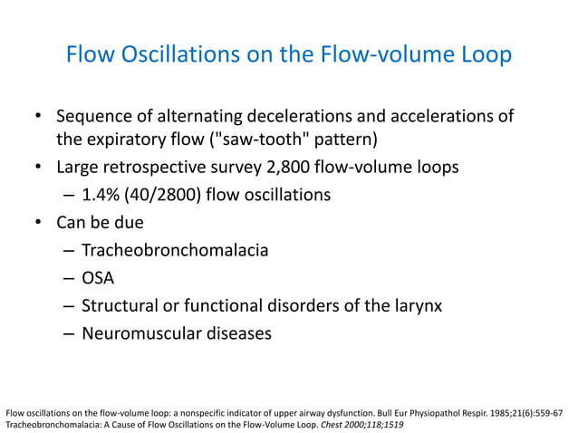 Dynamic Central Airway Obstruction: Tracheomalacia ...