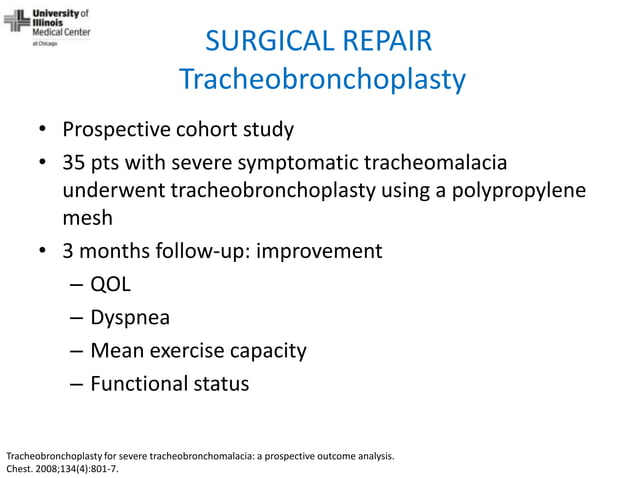 Dynamic Central Airway Obstruction: Tracheomalacia ...