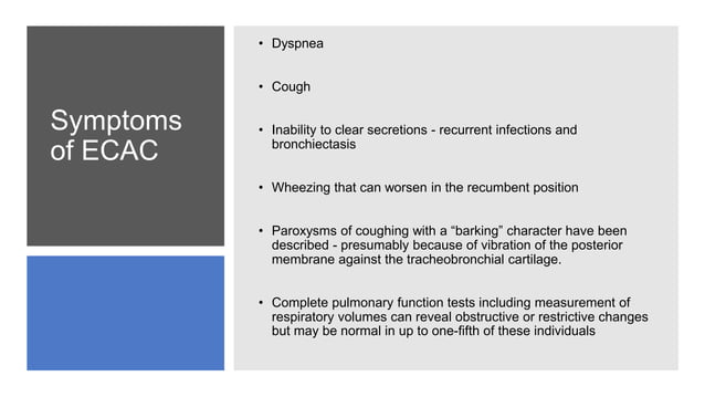tracheomalcia and edac.pptx | Lung and Respiratory Health | Diseases ...