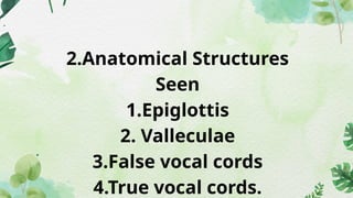 Tracheoscopy and laryngoscopy -sravani | PPTX