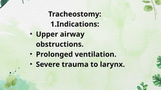 Tracheoscopy and laryngoscopy -sravani | PPTX