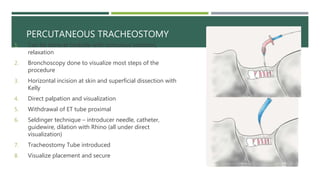 Tracheostomies | PPTX