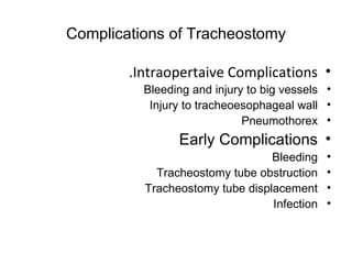 Tracheostomy | PPT