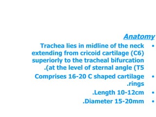 Tracheostomy | PPT
