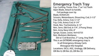 Tracheostomy Operating Technique | PPTX