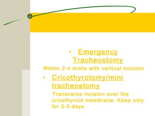 Tracheostomy | PPT