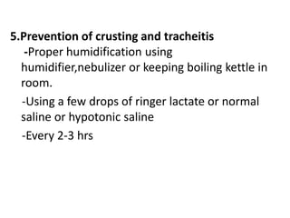 Tracheostomy | PPTX