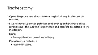 Tracheostomy Tube | PPTX
