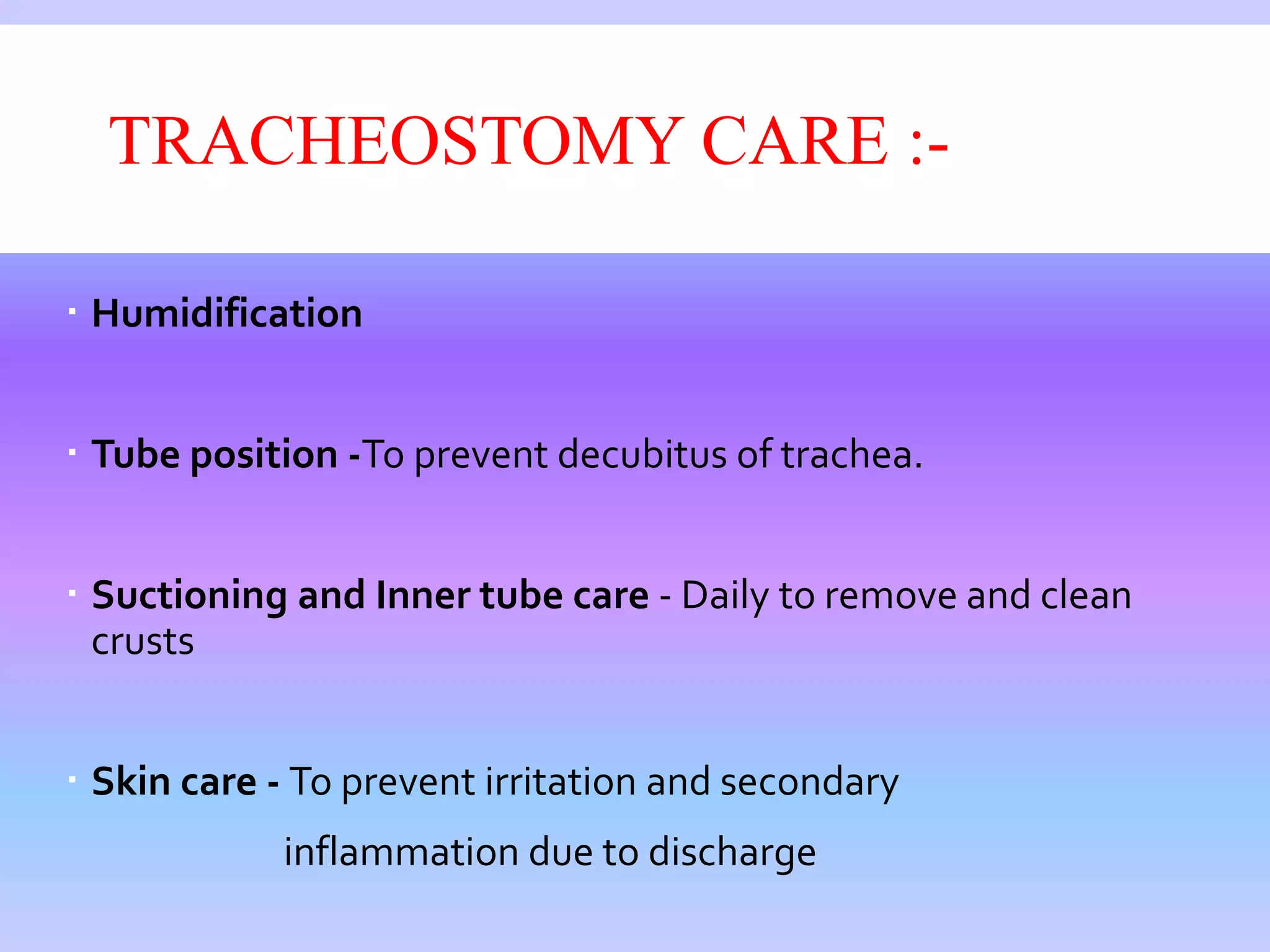 Tracheostomy | PPTX