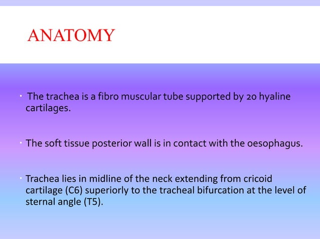 Tracheostomy | PPTX