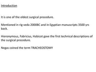 Tracheostomy | PPT