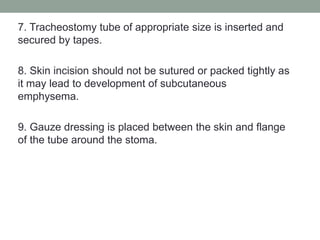 Tracheostomy | PPTX