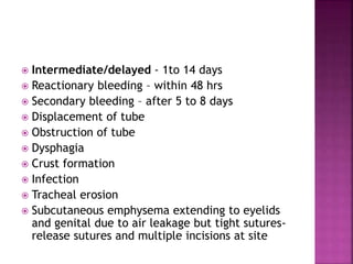 Tracheostomy | PPTX