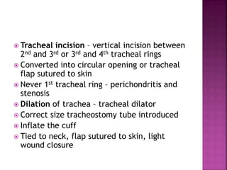 Tracheostomy | PPTX