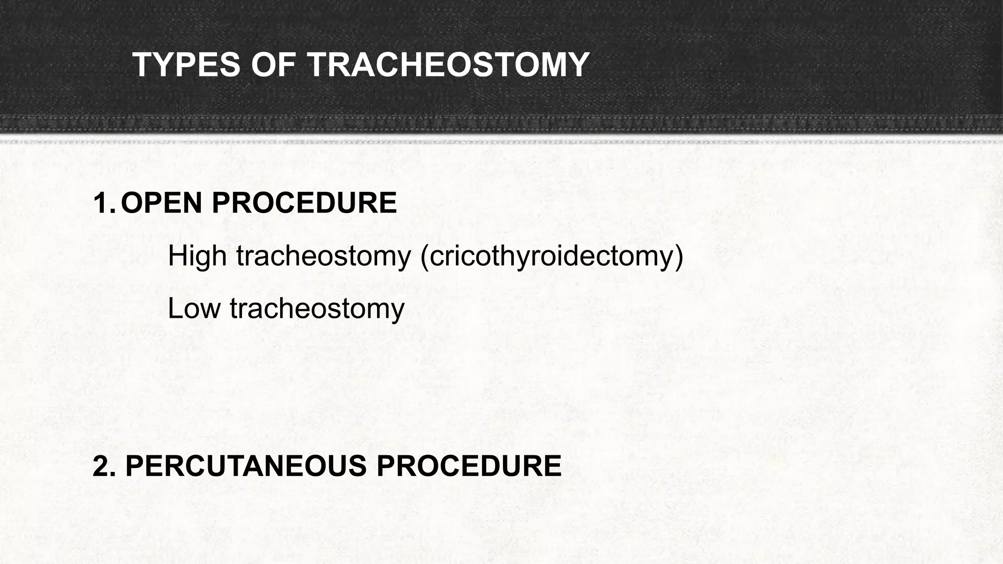 Tracheostomy | PPTX