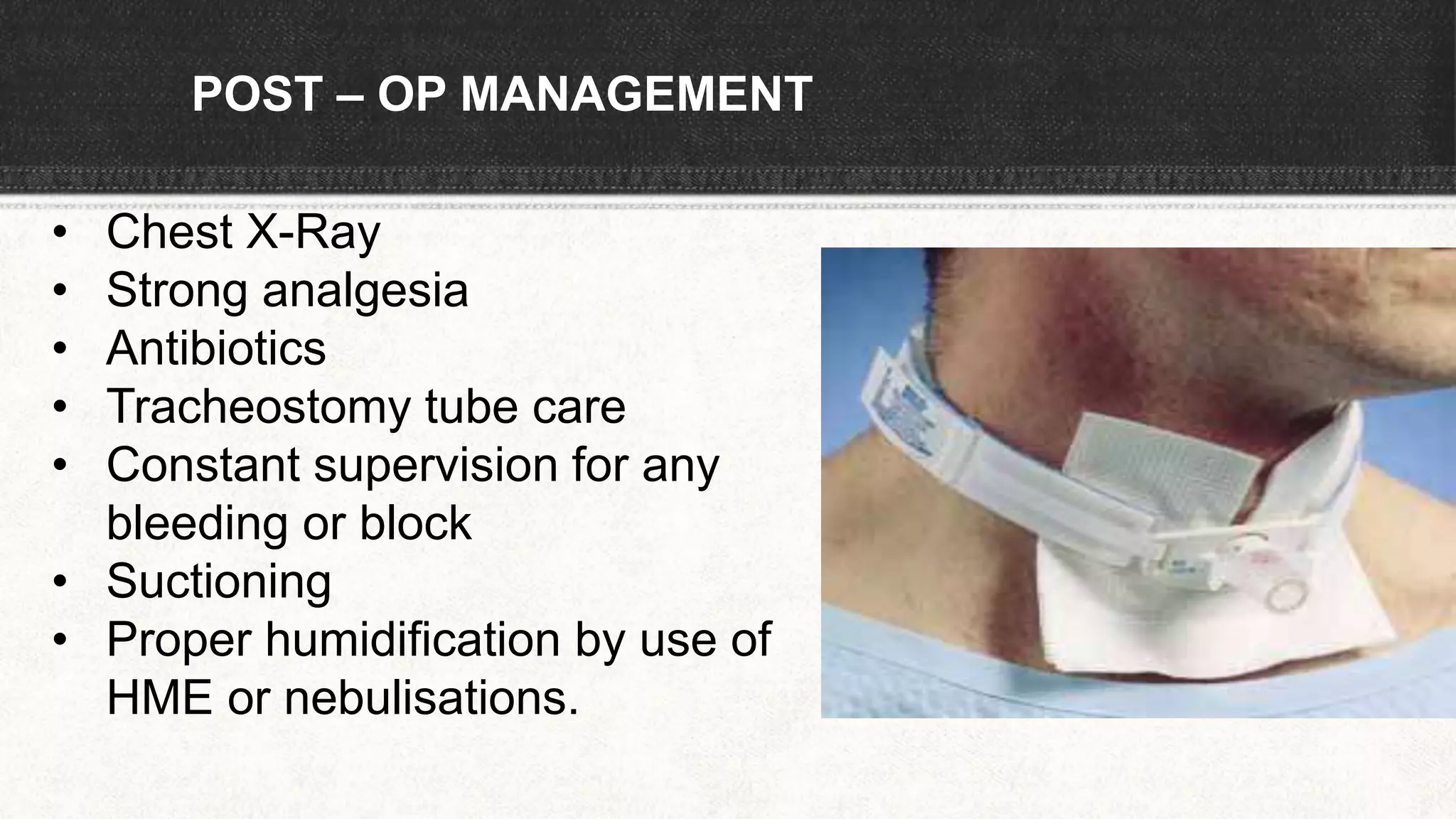 Tracheostomy | PPTX | Lung and Respiratory Health | Diseases and Conditions