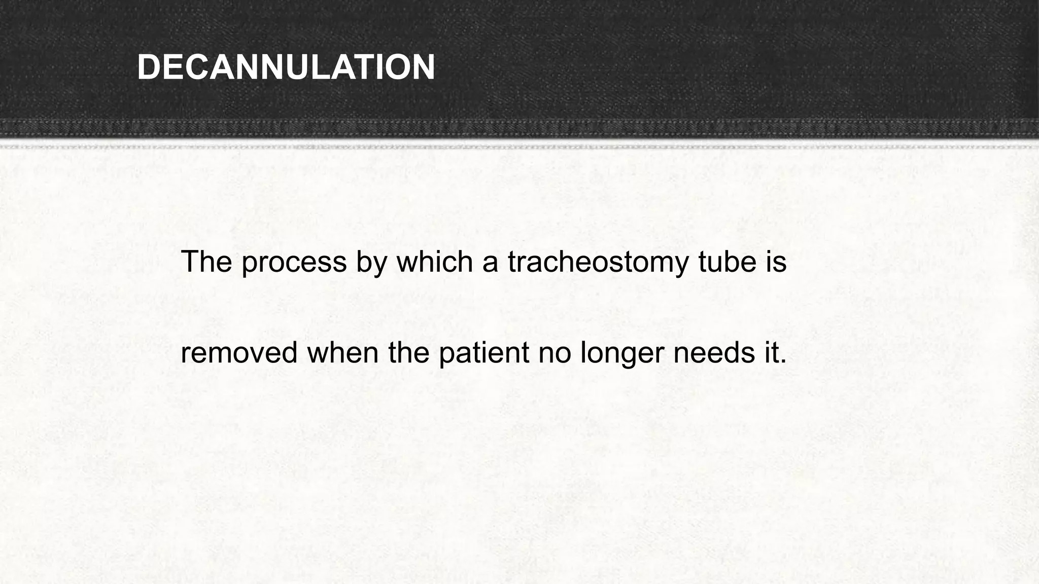 Tracheostomy | PPTX