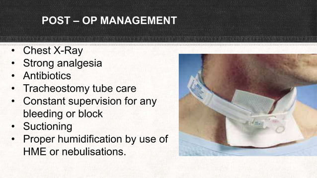 Tracheostomy | PPTX | Lung and Respiratory Health | Diseases and Conditions