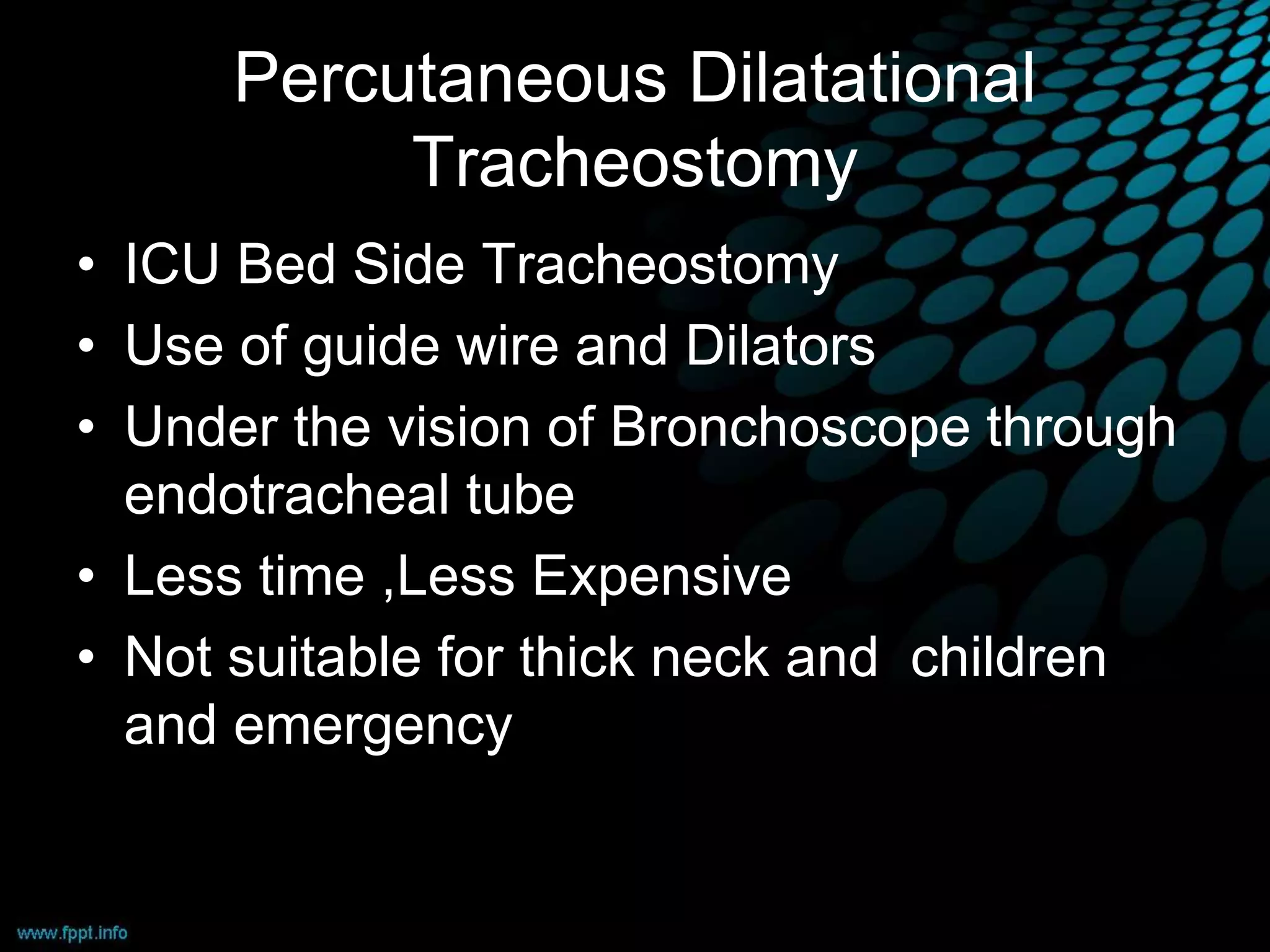 Tracheostomy | PPTX