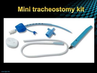 Tracheostomy | PPTX