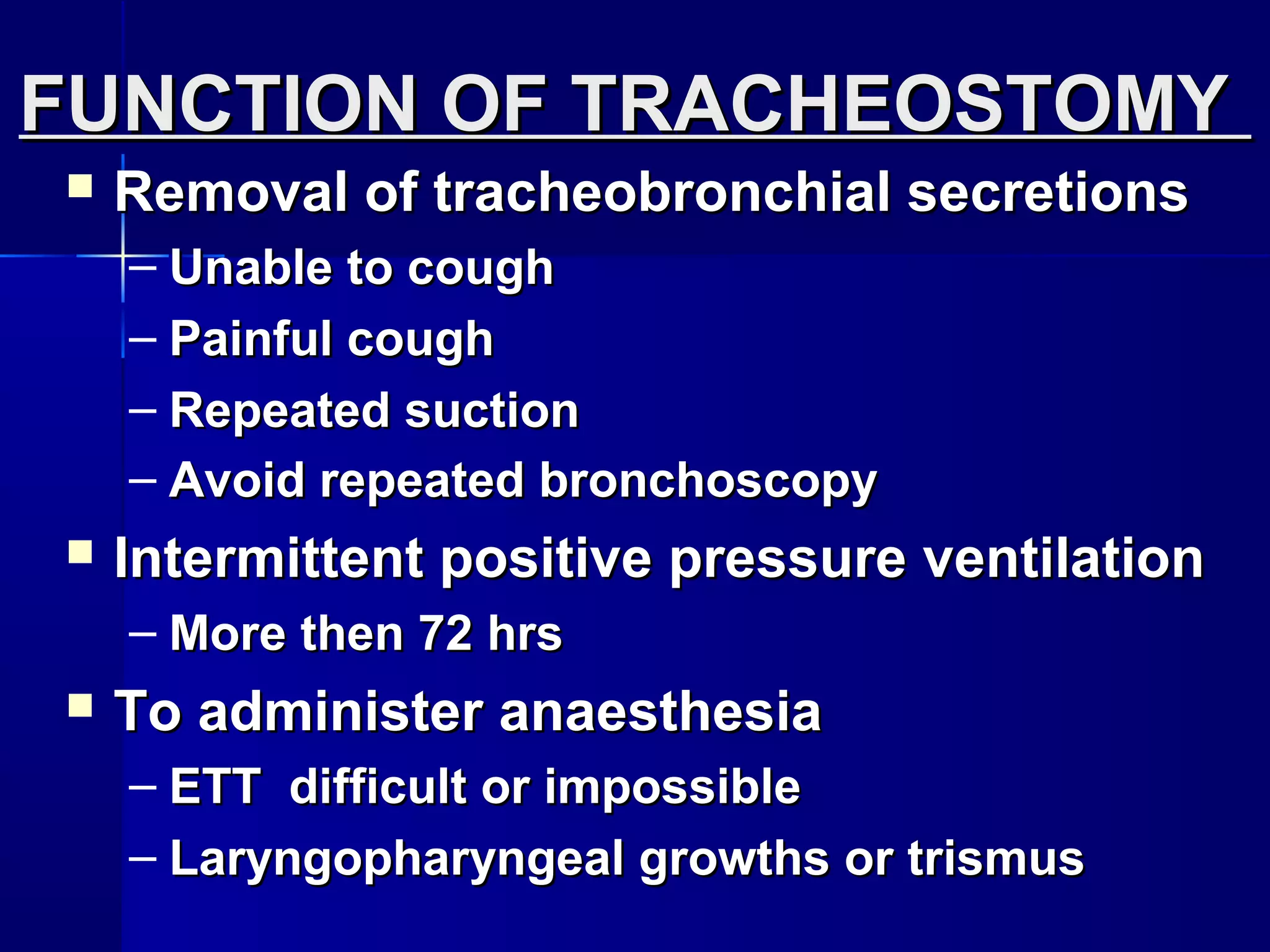 Tracheostomy | PPT