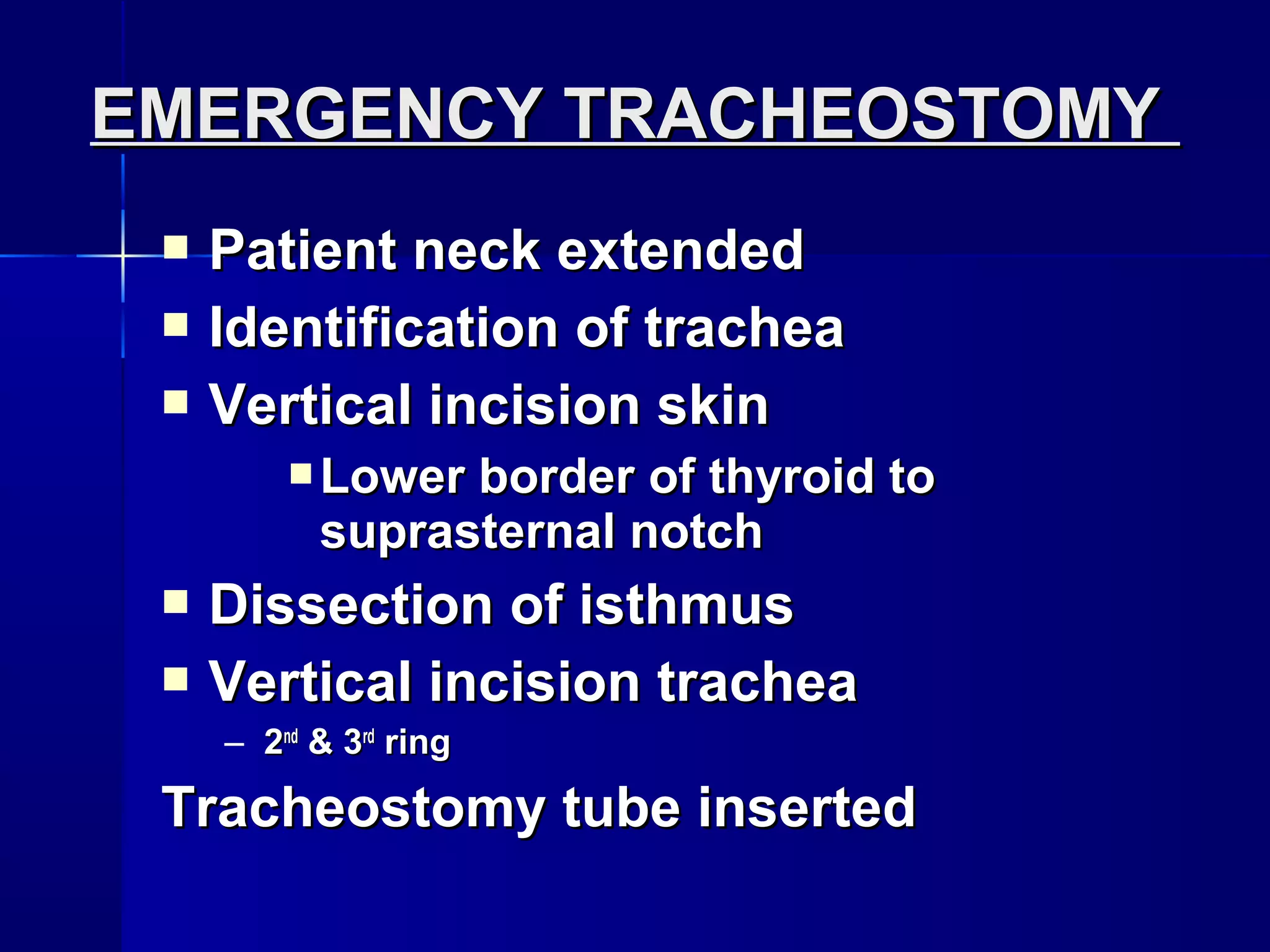 Tracheostomy | PPT