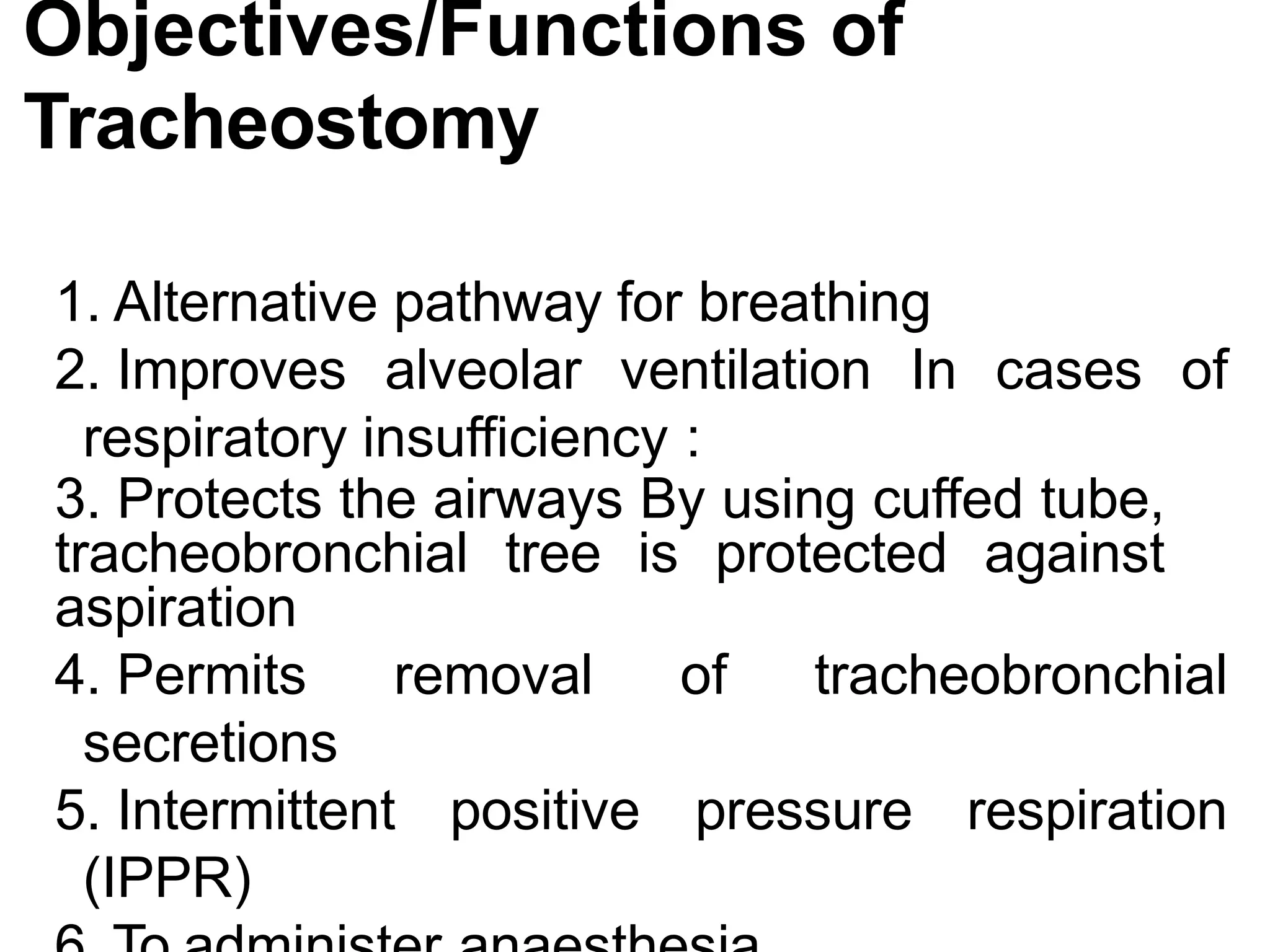 Tracheostomy | PPTX