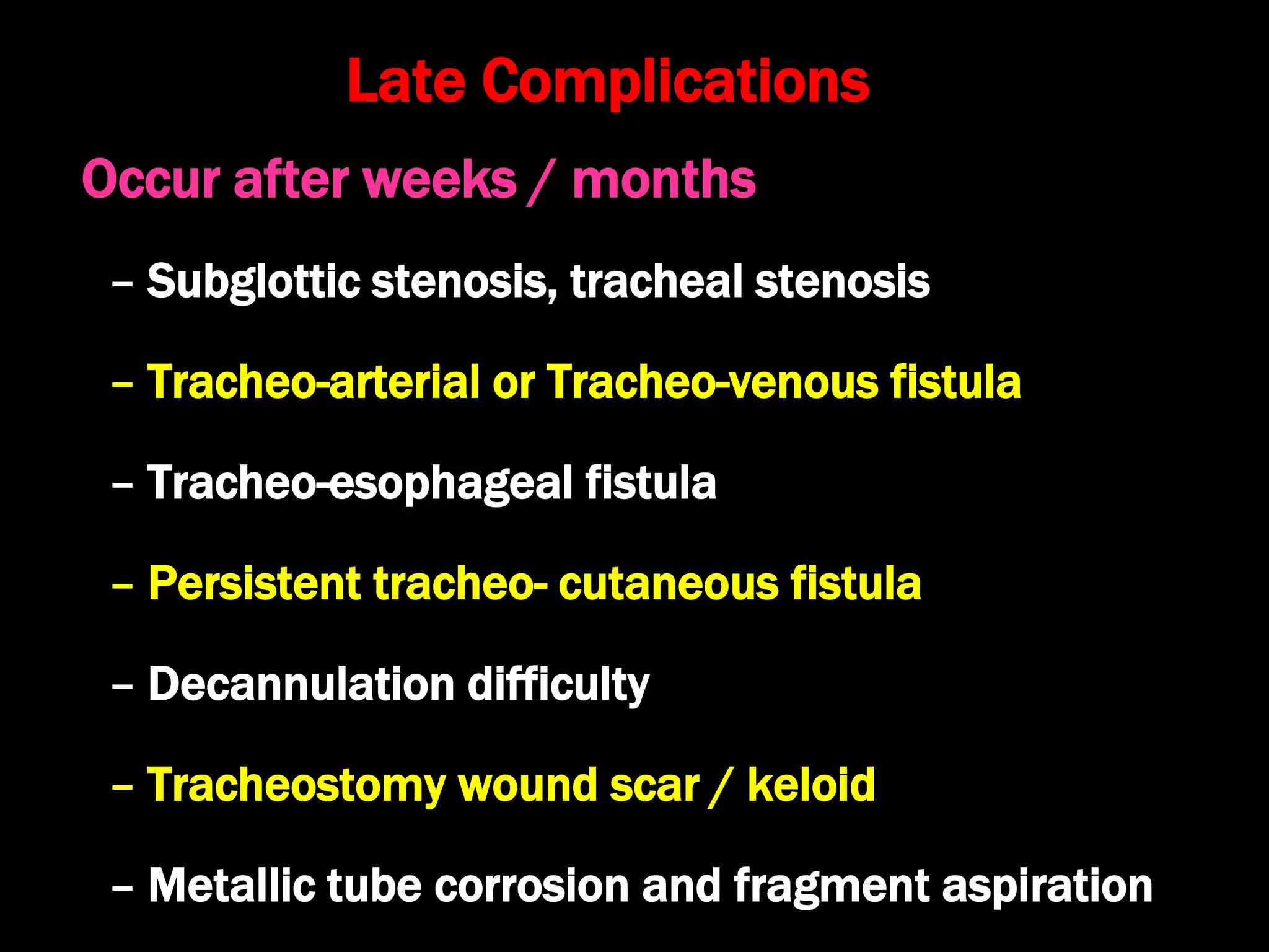 Tracheostomy: History, definition, indications, procedure ...