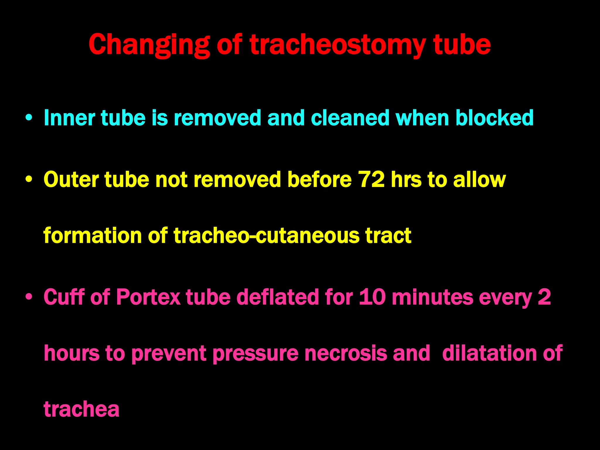 Tracheostomy: History, definition, indications, procedure ...