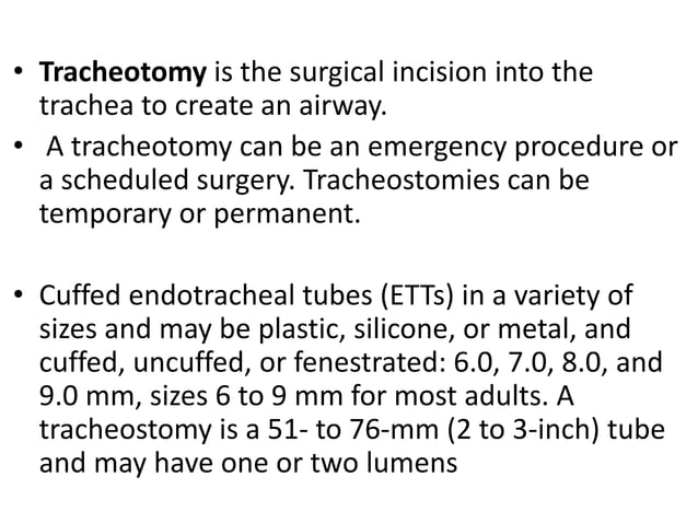 tracheostomy.pptx,....................... | PPT