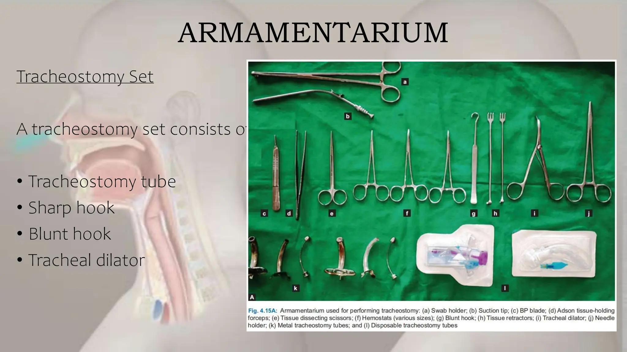 "Tracheostomy" Seminar for oral and maxillofacial surgery postgraduates ...