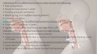 "Tracheostomy" Seminar for oral and maxillofacial surgery postgraduates ...