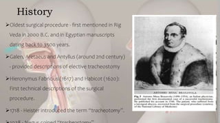 "Tracheostomy" Seminar for oral and maxillofacial surgery postgraduates ...