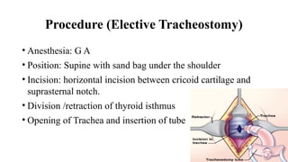 PRESENTATION ON TRACHEOSTOMY And physiotherapy management .pptx