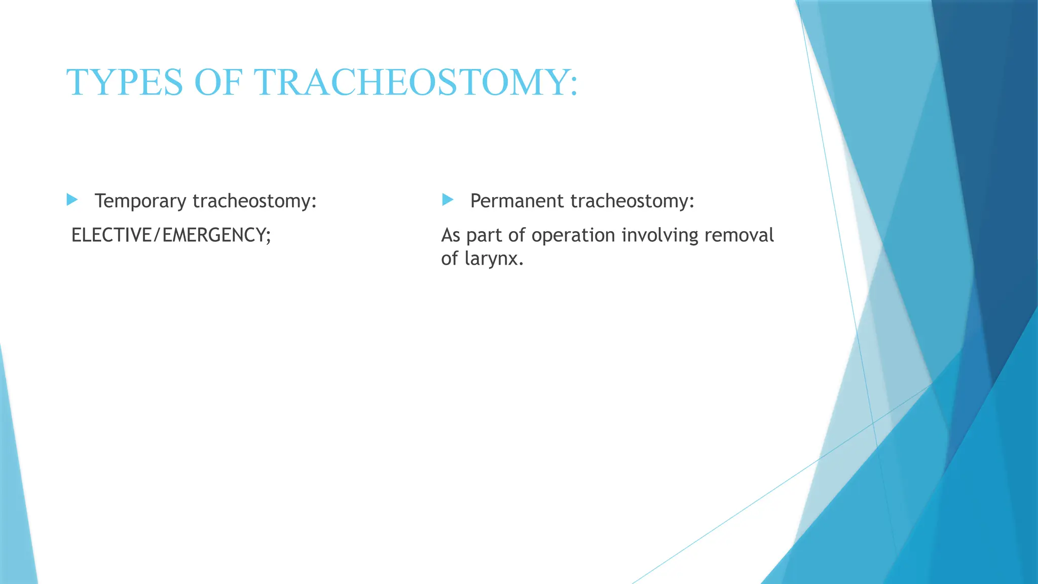 TRACHEOSTOMY POWERPOINT PRESENTATION BY GROUP 6 | PPTX