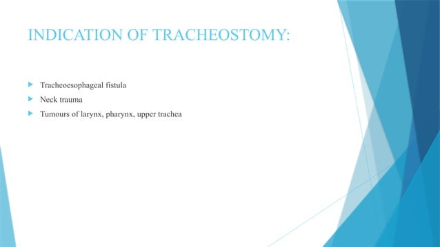 TRACHEOSTOMY POWERPOINT PRESENTATION BY GROUP 6 | PPTX | Lung and Respiratory Health | Diseases ...