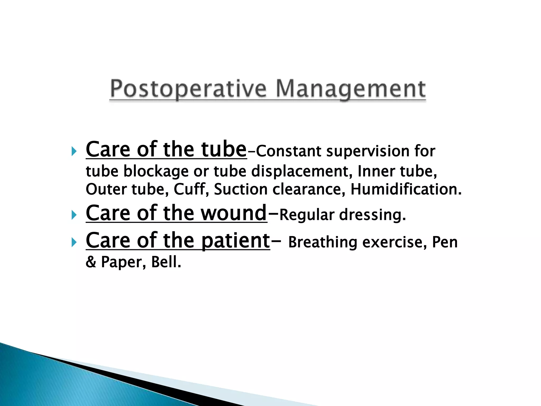 Tracheostomy a life saving emergency procedure | PPTX