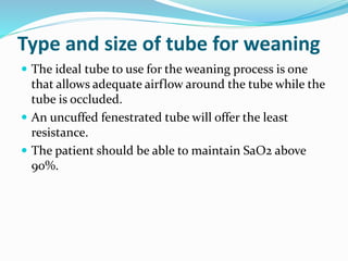 Tracheostomy decanulation | PPTX