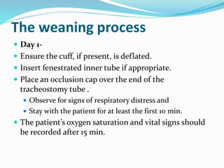 Tracheostomy decanulation | PPT