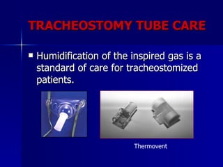 Tracheostomy iturnbull-100401071458-phpapp01 | PDF