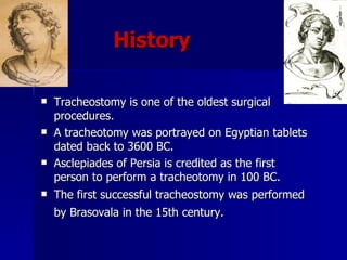 Tracheostomy | PPT