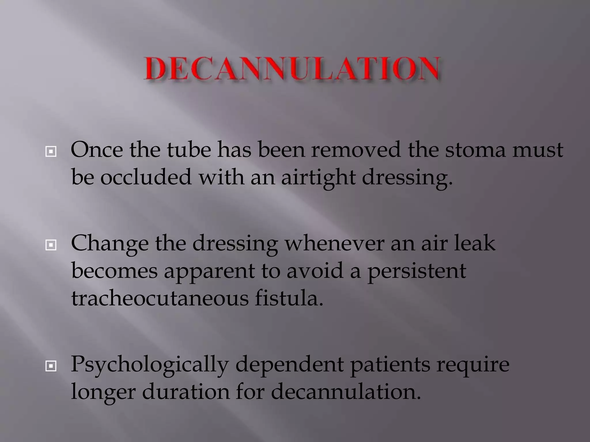 Tracheostomy -INDICATIONS,CONTRAINDICATIONS,PROCEDURE,COMPLICATIONS | PPTX