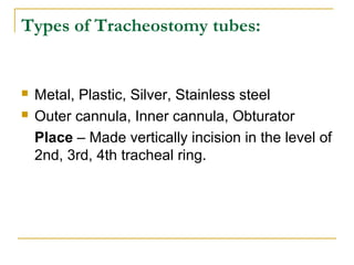 Tracheostomy (2) | PPT