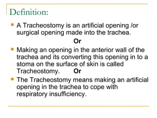 Tracheostomy (2) | PPT