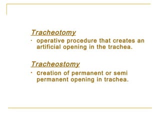 Tracheostomy (2) | PPT